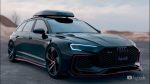 RS8 Avant Super-Wagon Rendering by Hycade Combines the Best of Audi
