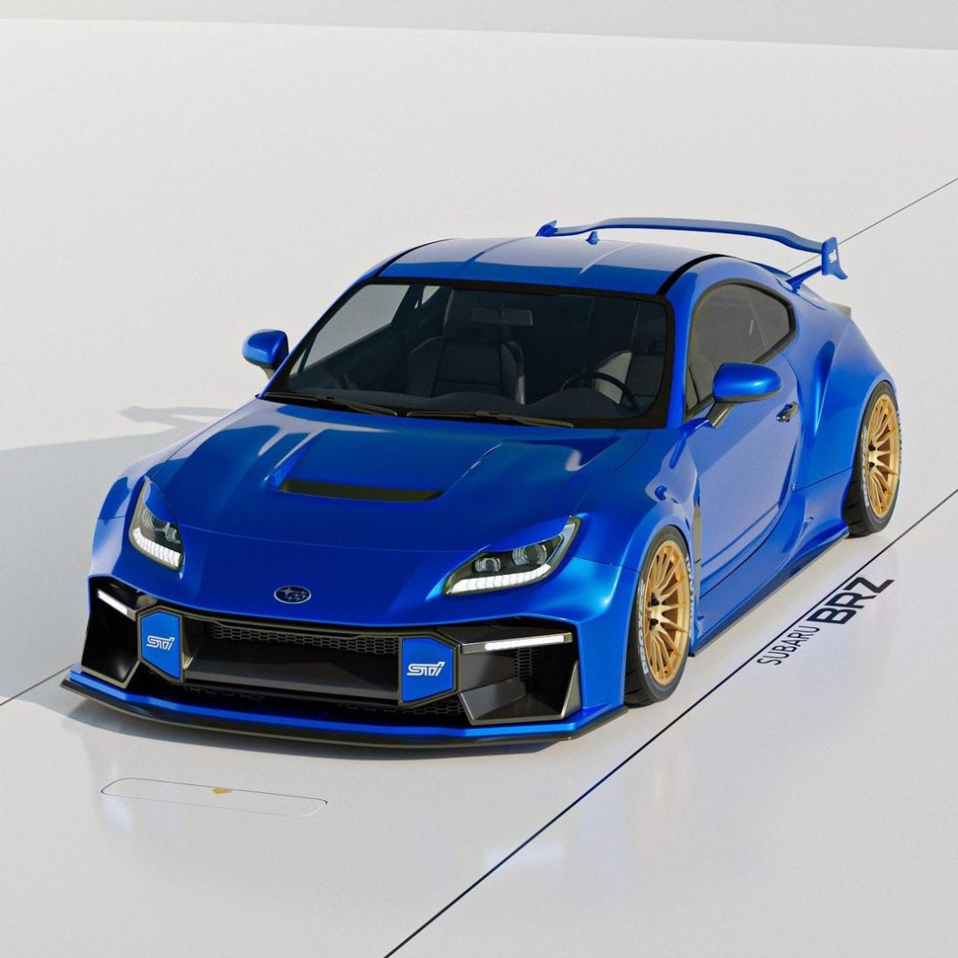 2023 Subaru BRZ STI "Turbo" Unofficially Makes Up for the Lost WRX STI