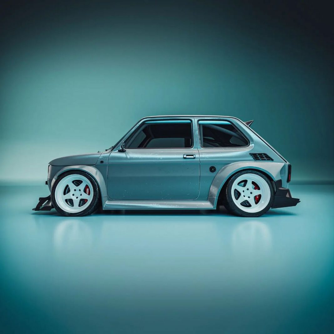 Widebody Polski Fiat 126p Rendering Gives Poland the Sports Car It Wanted