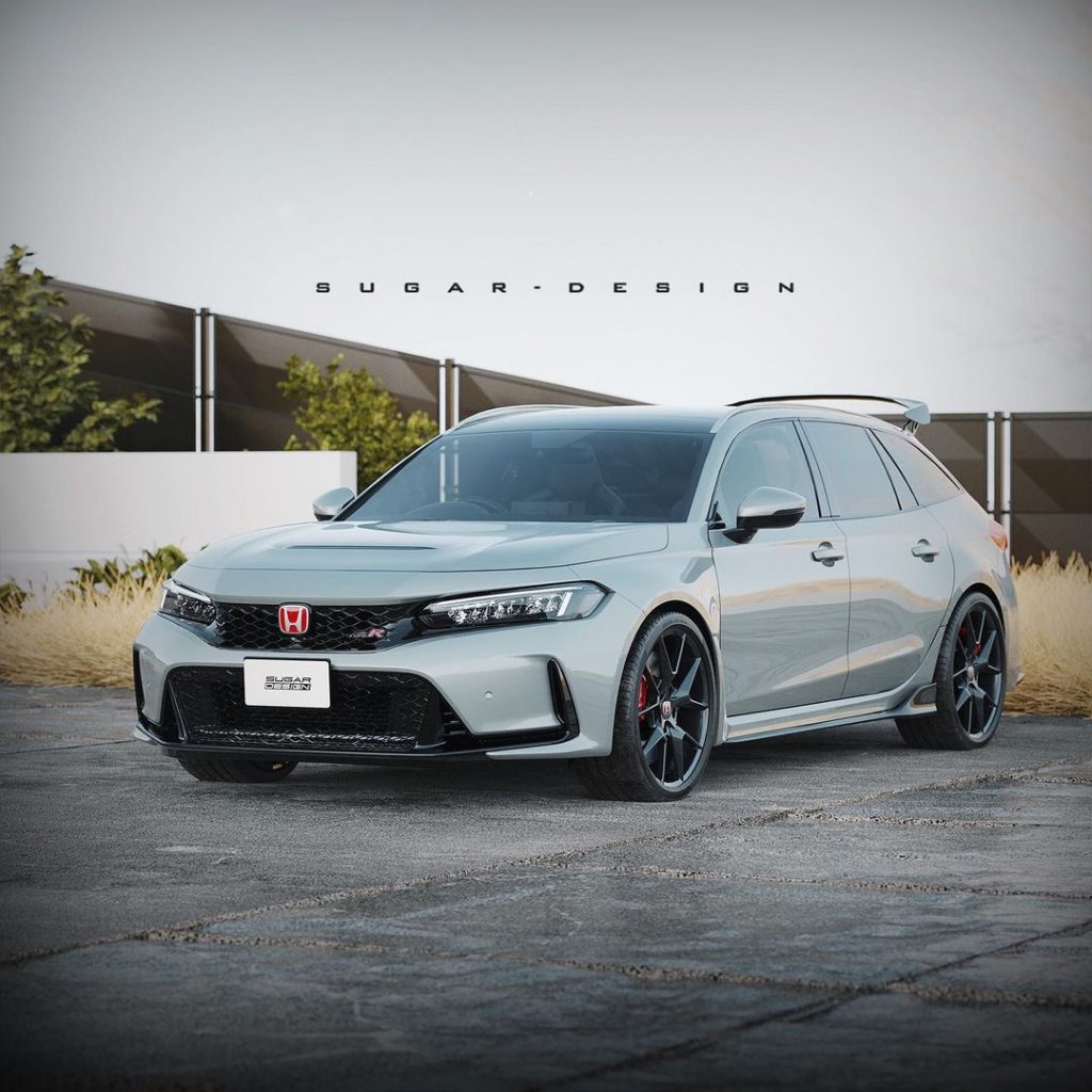 2023 Honda Civic Type R Wagon Would Be the Coolest Japanese Wagon Ever