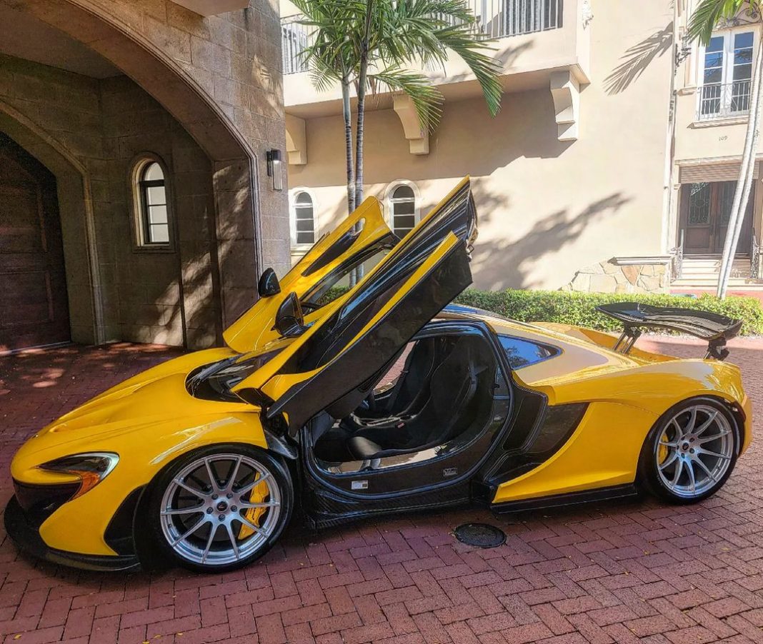 McLaren P1 Flooded and Pulled Through Garage by Hurricane Ian