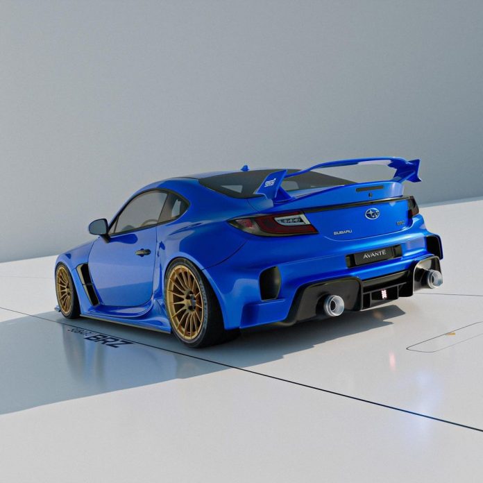 2023 Subaru BRZ STI "Turbo" Unofficially Makes Up for the Lost WRX STI