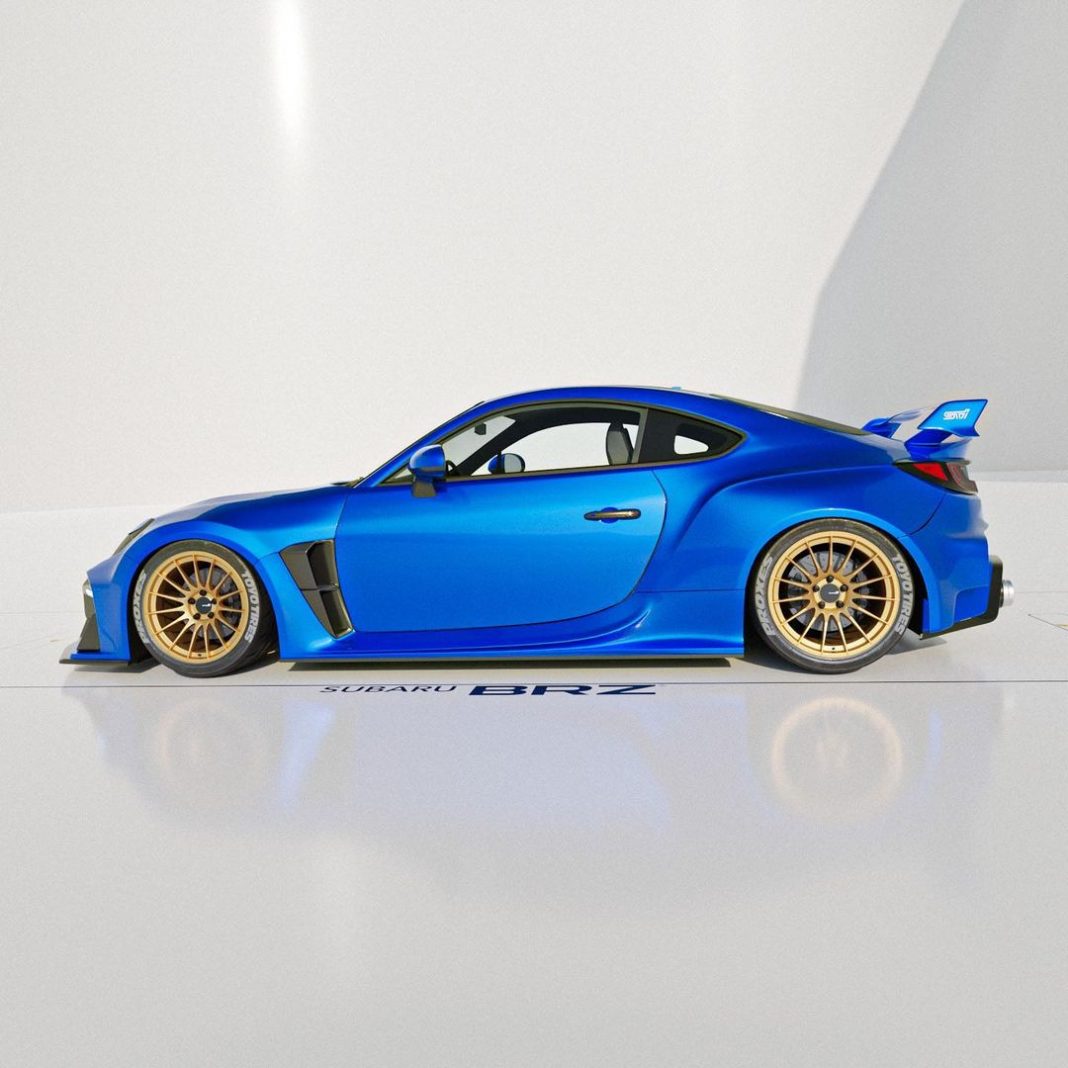 2023 Subaru BRZ STI "Turbo" Unofficially Makes Up for the Lost WRX STI