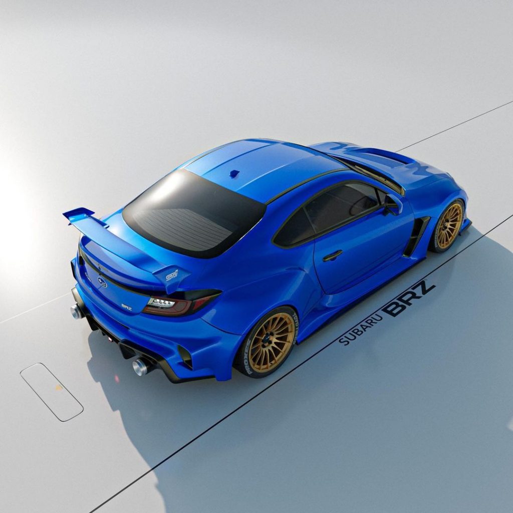 2023 Subaru BRZ STI "Turbo" Unofficially Makes Up for the Lost WRX STI