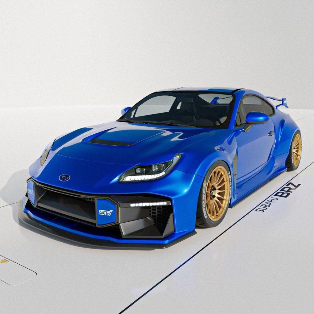 2023 Subaru BRZ STI "Turbo" Unofficially Makes Up for the Lost WRX STI