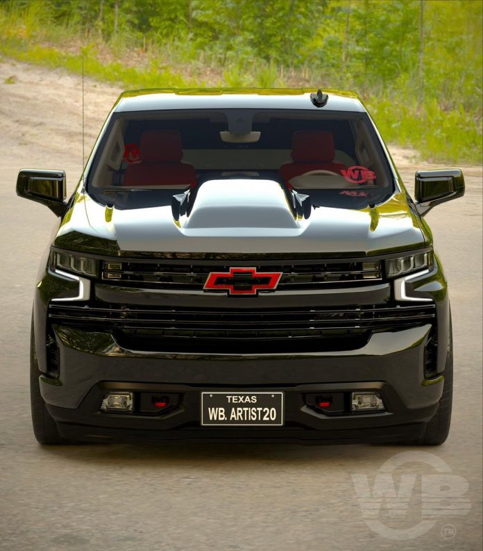 Chevy Silverado 632 SS Digital Concept Squeezes V8 Muscle into Stepside ...