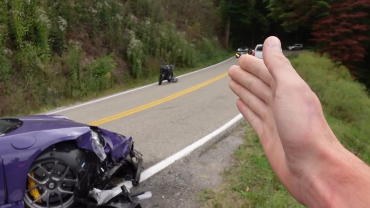 Adam LZ and Collete Davis Involved in Crash, Rare Porsche 911 GT3 Is ...