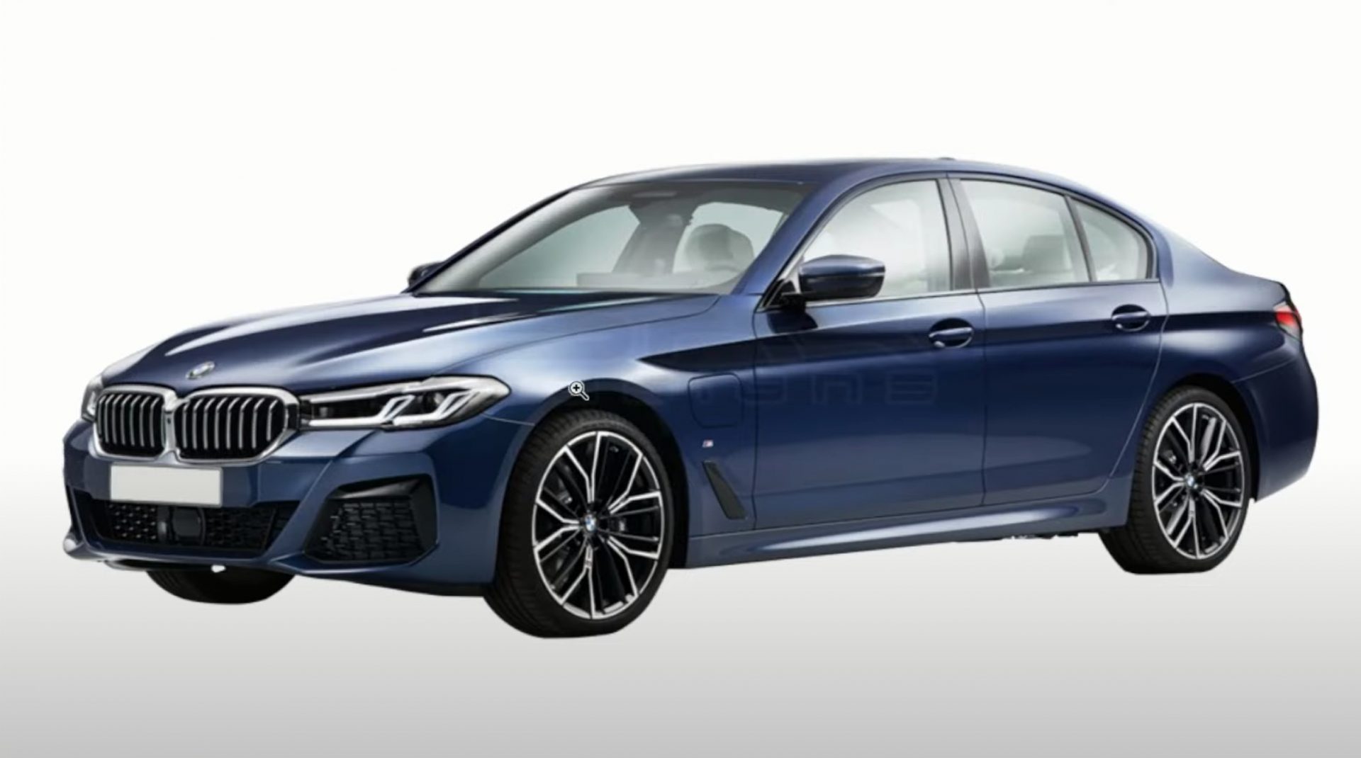 2024 BMW 5 Series G60 Shows Pinched Headlights, Conventional Grille in Prototype-Based Rendering