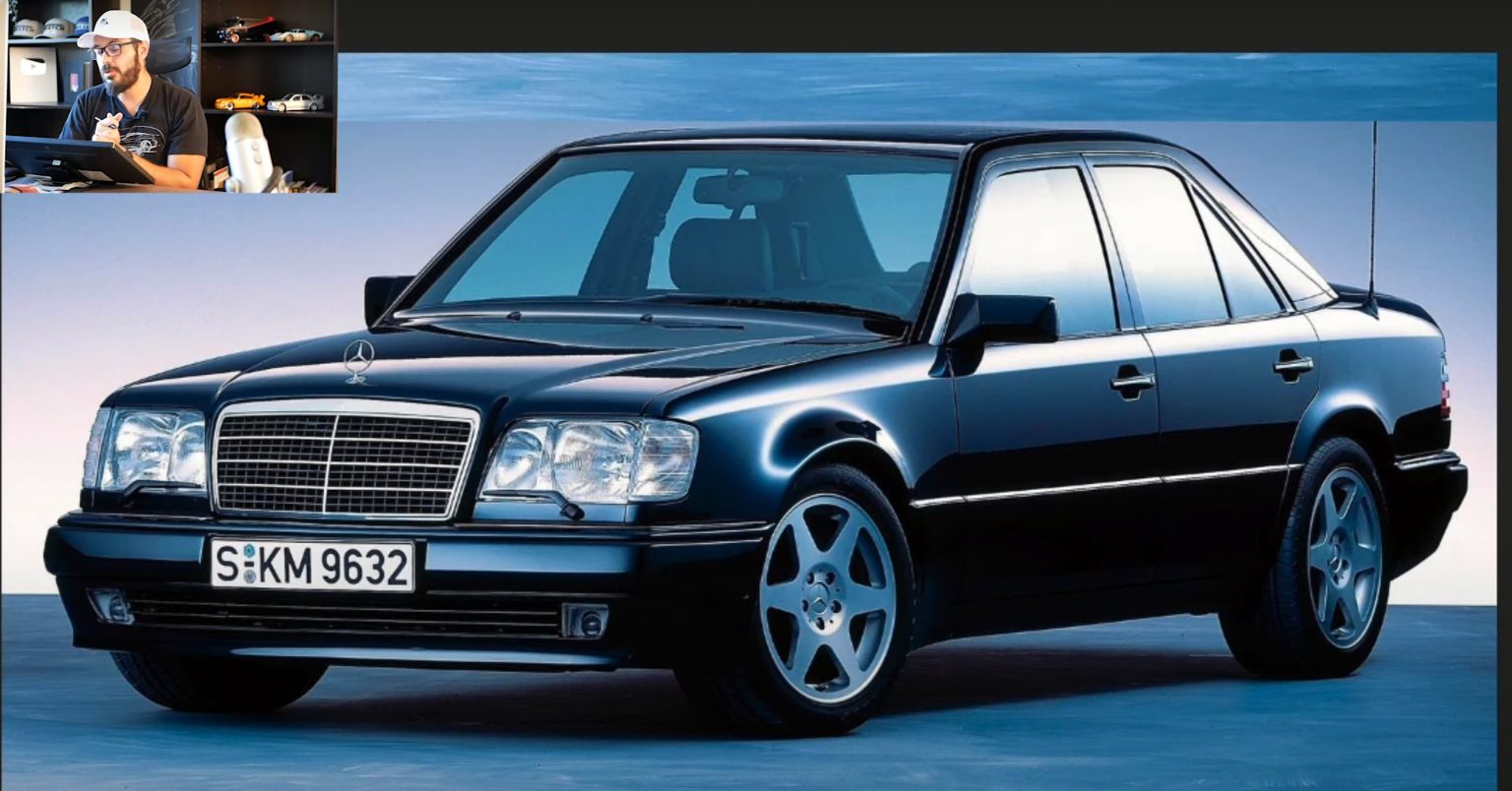 2024 Mercedes-Benz E-Class W124 Is an Electric Restomod Dream