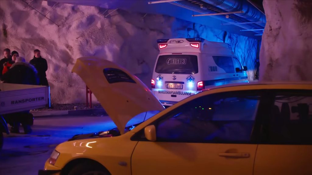 Watch James May's 75 MPH Mitsubishi Evo Tunel Crash