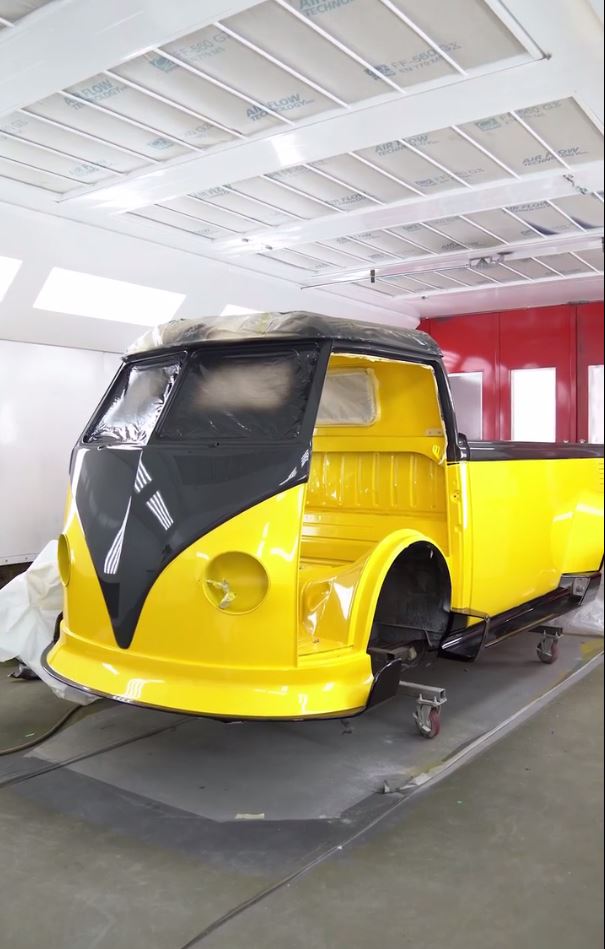 Widebody VW Bus and Pickup With RWB Look Built for SEMA 2022