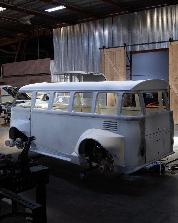 Widebody VW Bus and Pickup With RWB Look Built for SEMA 2022