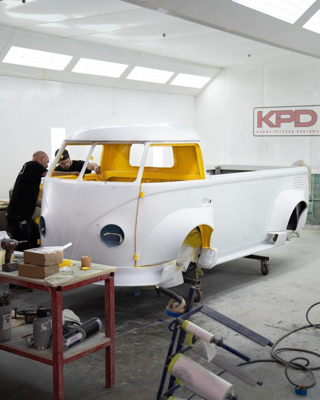 Widebody VW Bus and Pickup With RWB Look Built for SEMA 2022