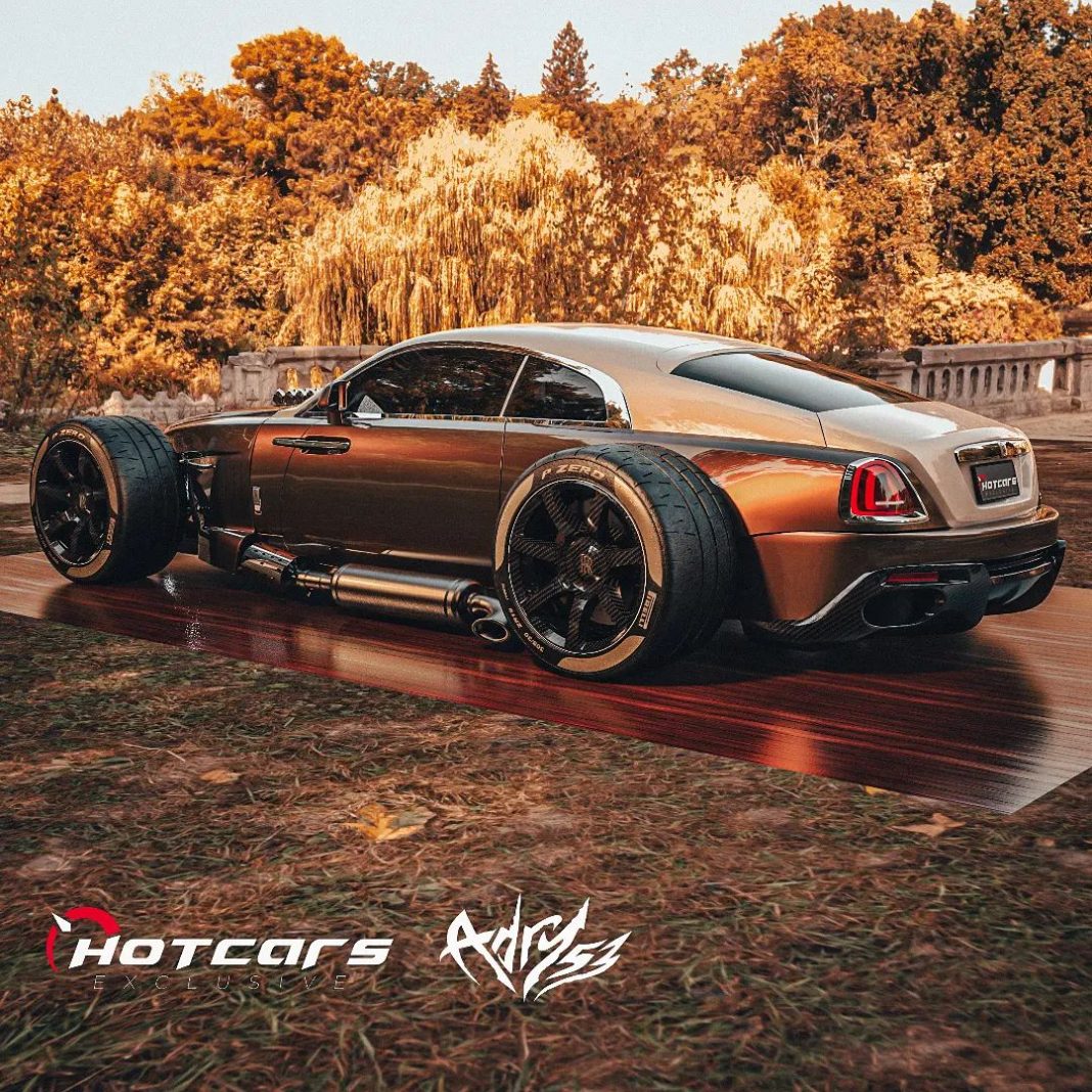 Rolls-Royce Wraith Hot Rod Is the Digital Thing Millionaires Didn't ...