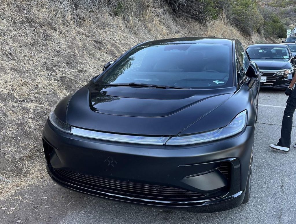 Faraday Future FF 91 Electric SUV Prototype Spotted Testing in ...