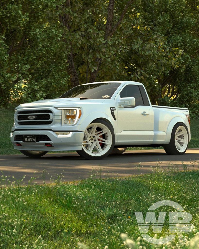 2023 Ford F-150 Lighting Unofficial Concept Flexes Raptor R V8 Muscle ...