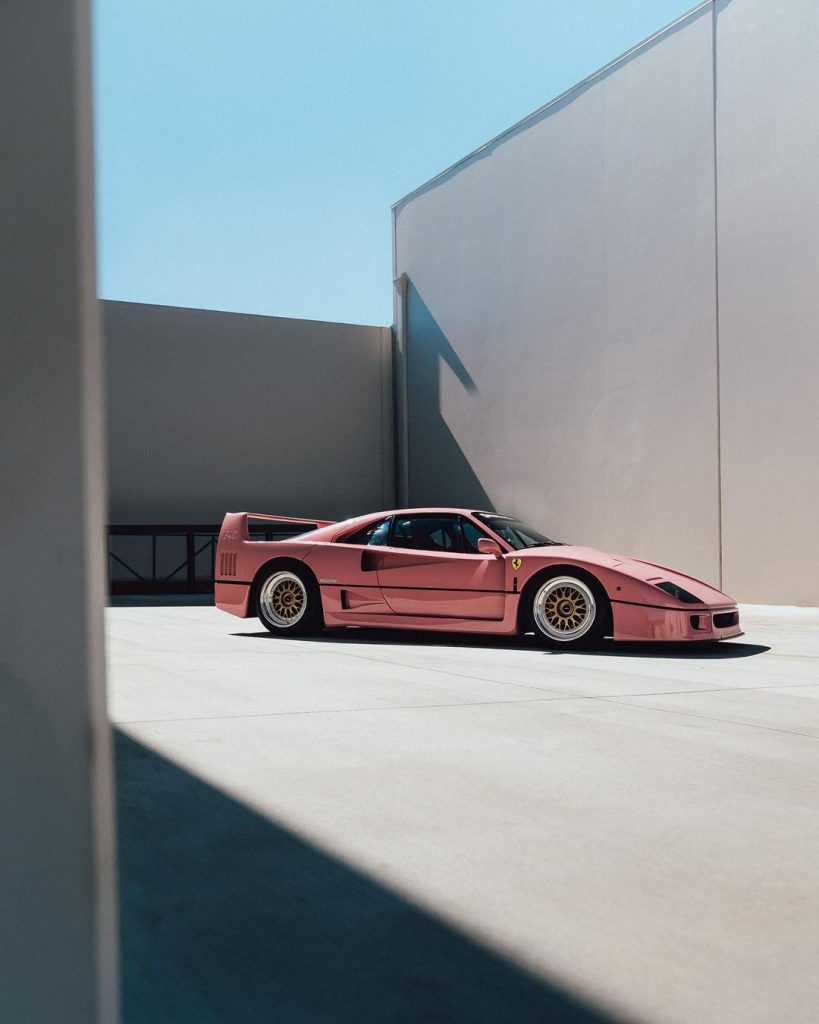 2022 SEMA-Bound Pink Ferrari F40 Is Real and It Packs a $30,000 ...