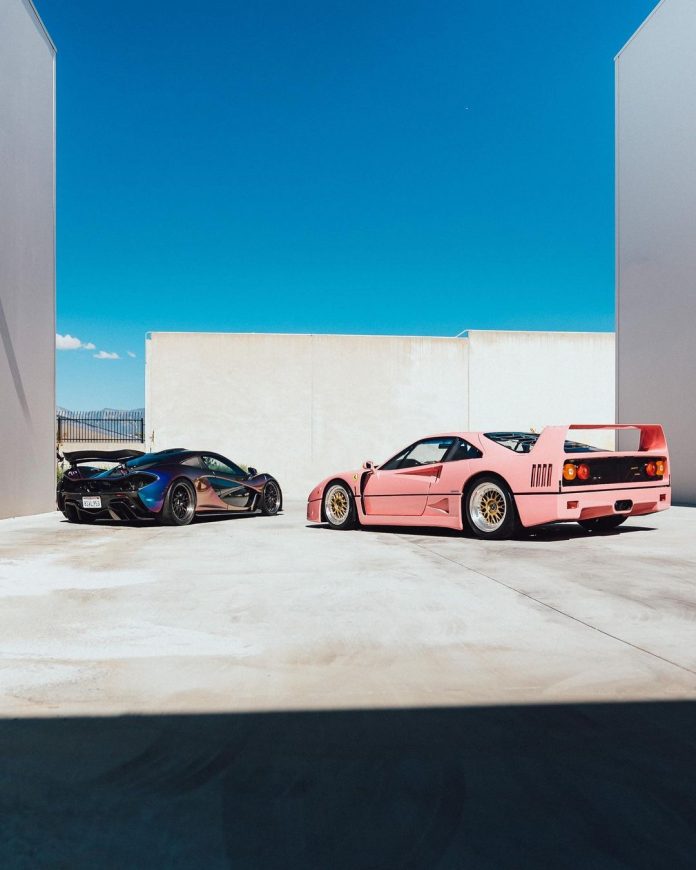 2022 SEMA-Bound Pink Ferrari F40 Is Real and It Packs a $30,000 ...