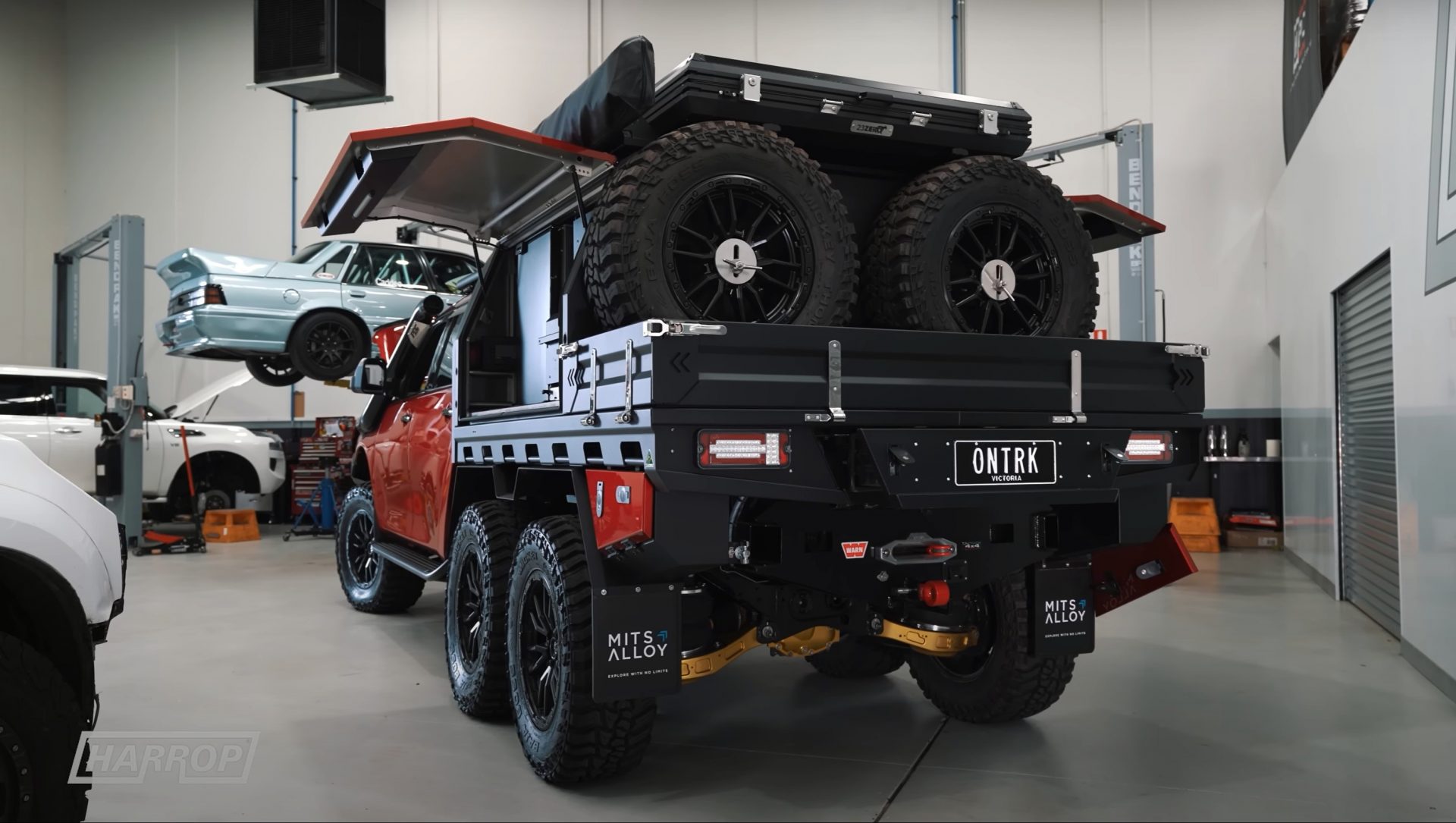 First Y62 Nissan Patrol/Armada 6x6 Emerges as Supercharged Camper in Australia