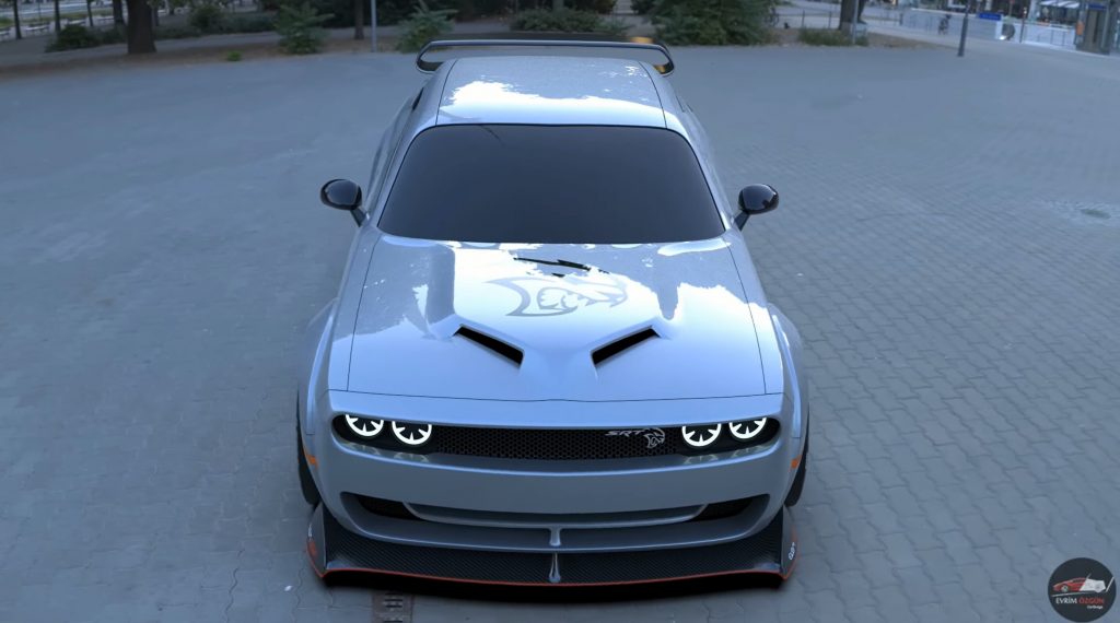 Dodge Challenger Hellcat "ACR Special" Bids Us Farewell With Track Spec CGI