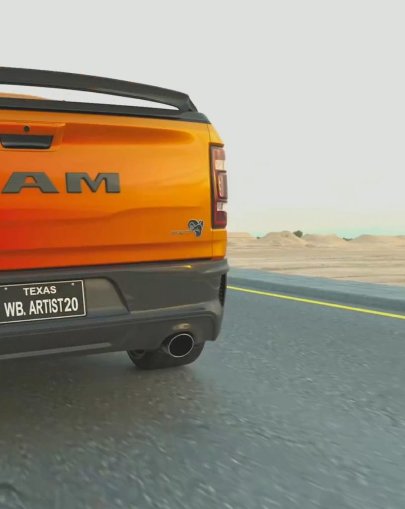 Ram 1500 TRX Single Cab Street Truck, aka 2023 Hellram, Digitally ...
