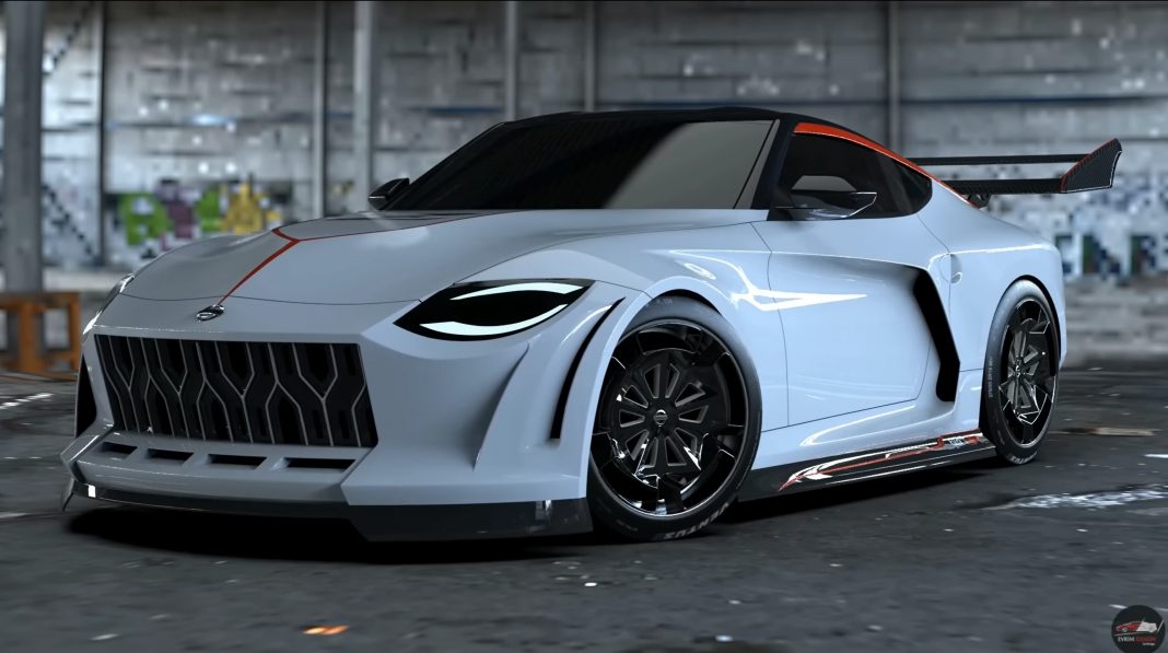 2023 Nissan Z Nismo Takes Shape Earlier Than Expected in GT4 Race Car-Based Artist Rendering