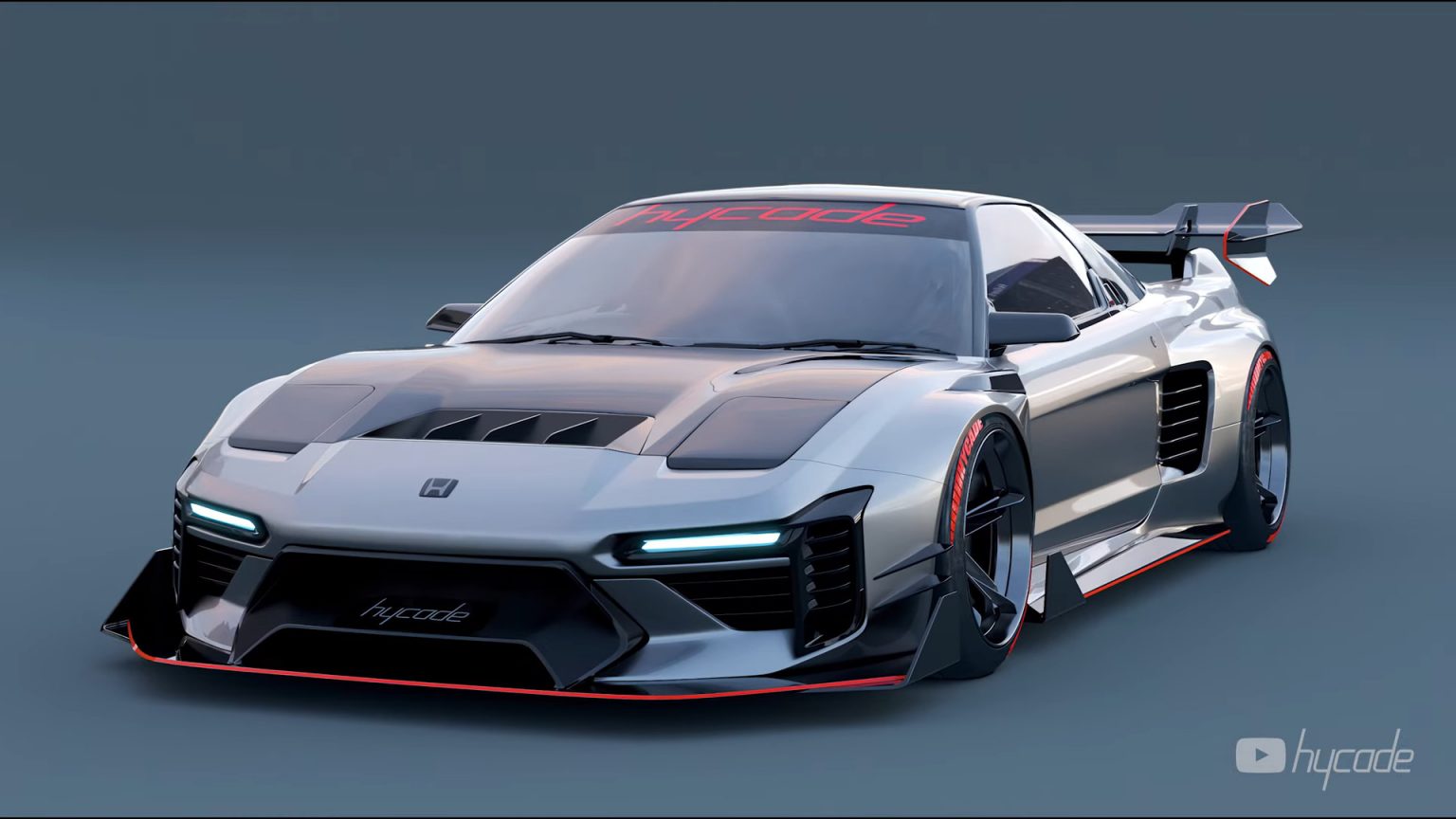 Honda NSX Gets Widebody JDM Supercar Look in Epic Hycade Rendering