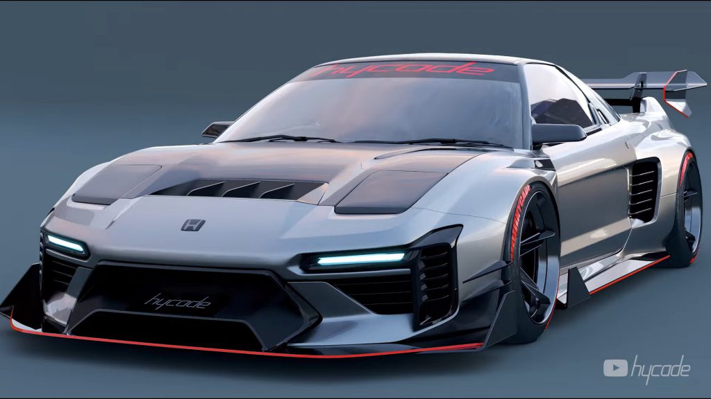 Honda NSX Gets Widebody JDM Supercar Look in Epic Hycade Rendering