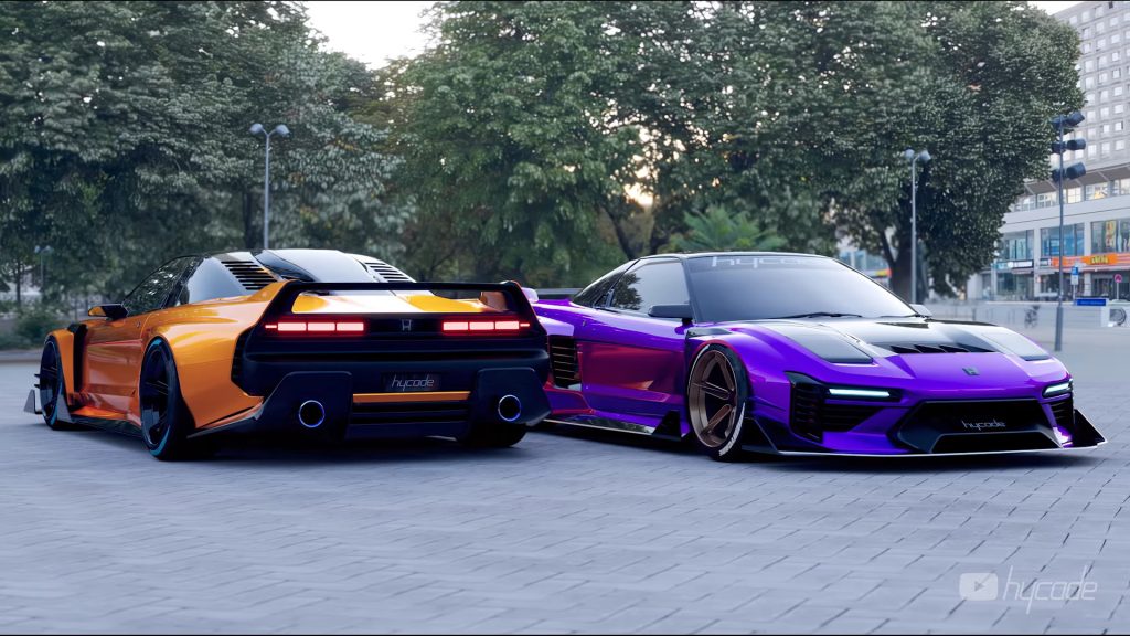 Honda NSX Gets Widebody JDM Supercar Look in Epic Hycade Rendering