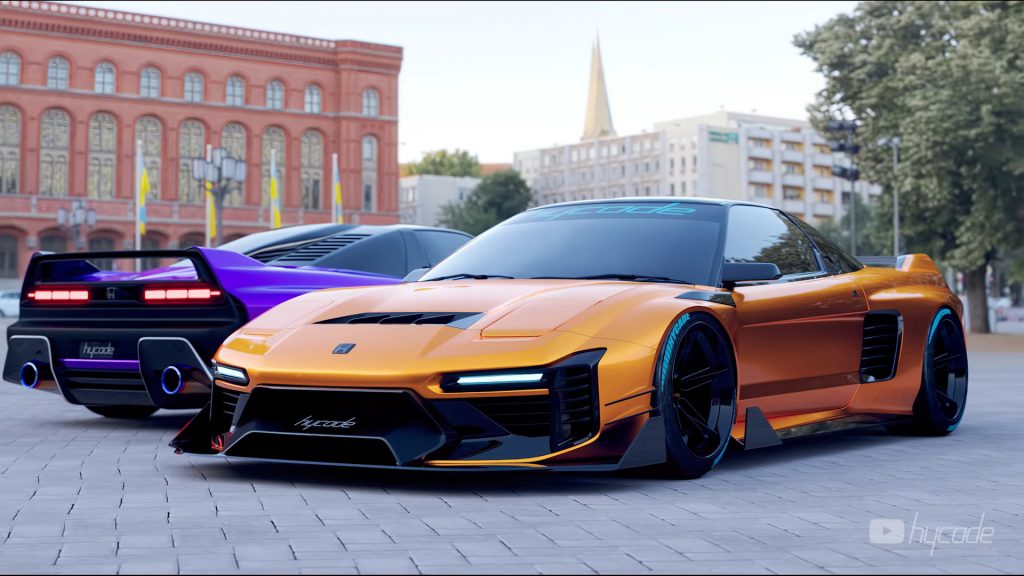 Honda NSX Gets Widebody JDM Supercar Look in Epic Hycade Rendering