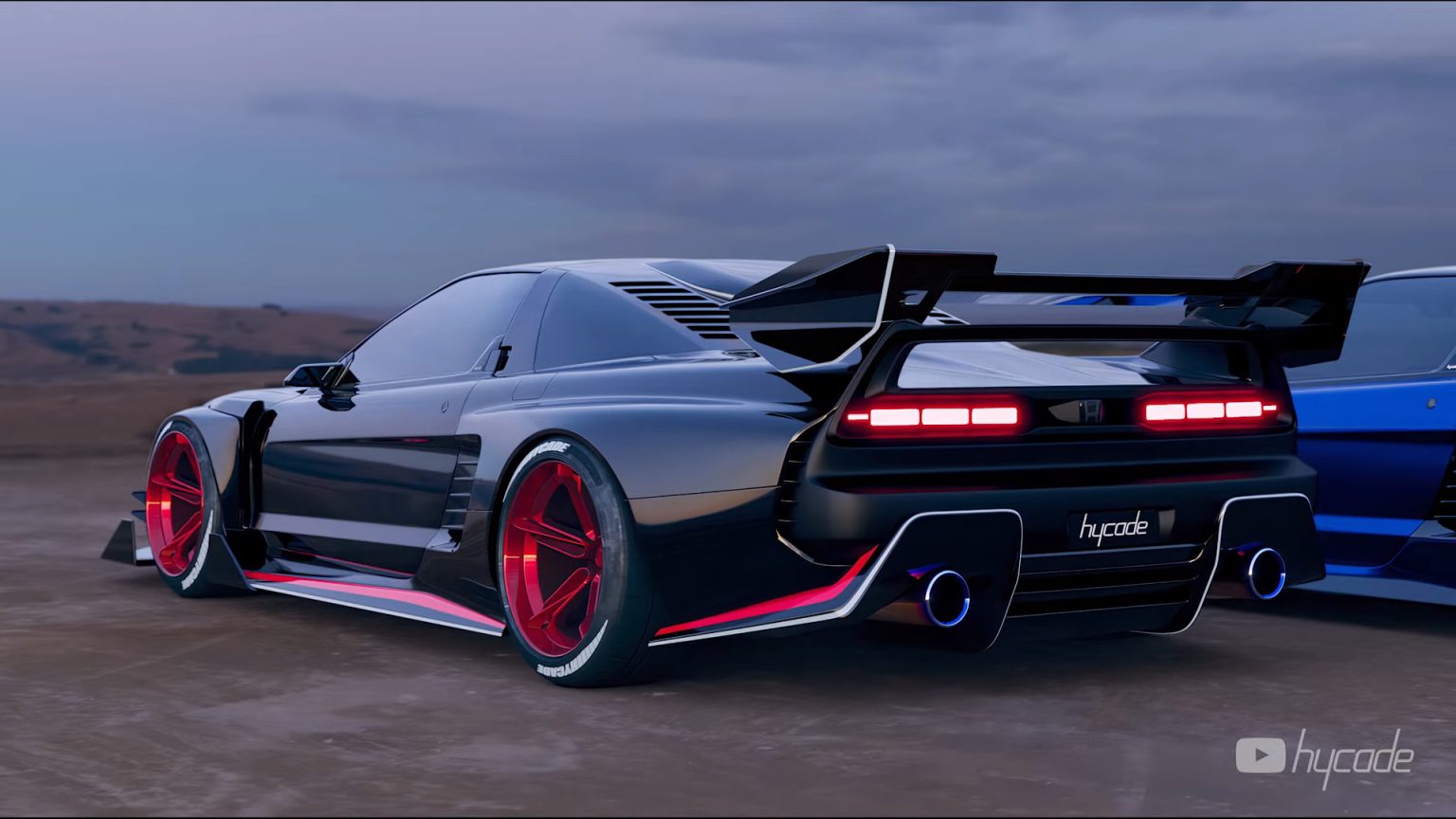 Honda NSX Gets Widebody JDM Supercar Look in Epic Hycade Rendering