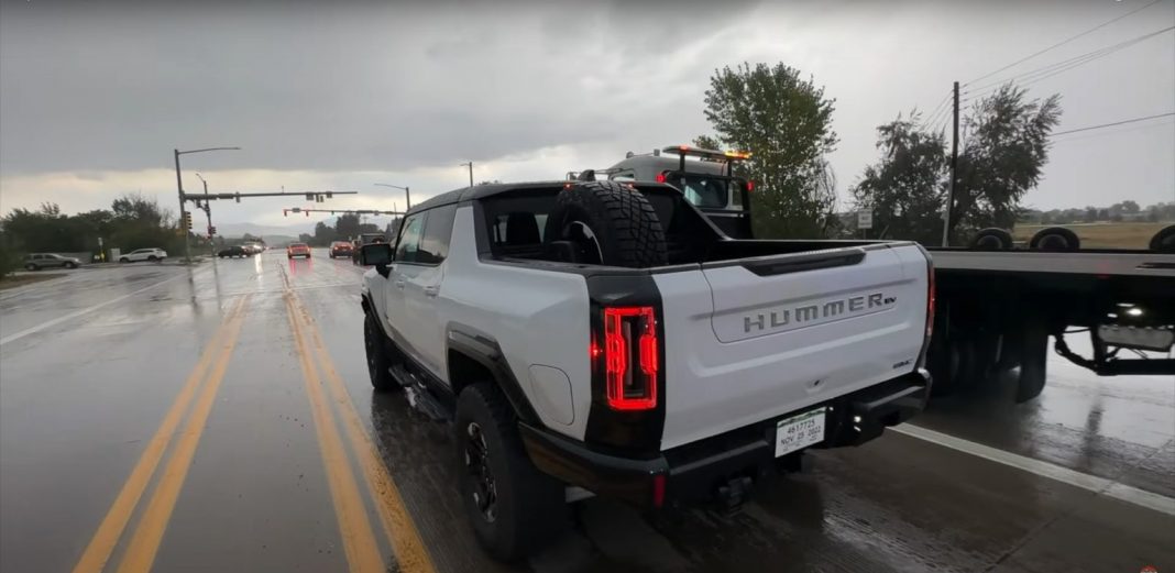 Brand-New Hummer EV Breaks Down in Traffic, Computer Reset Procedure Is ...