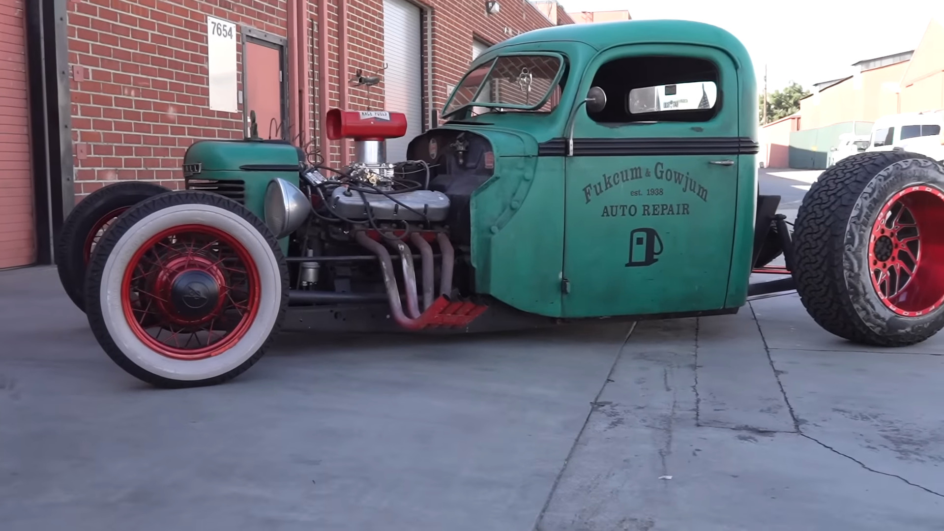1938 Ford Rat Rod Powered by Cadillac 472 Big-Block Has Zoomies and 22 ...