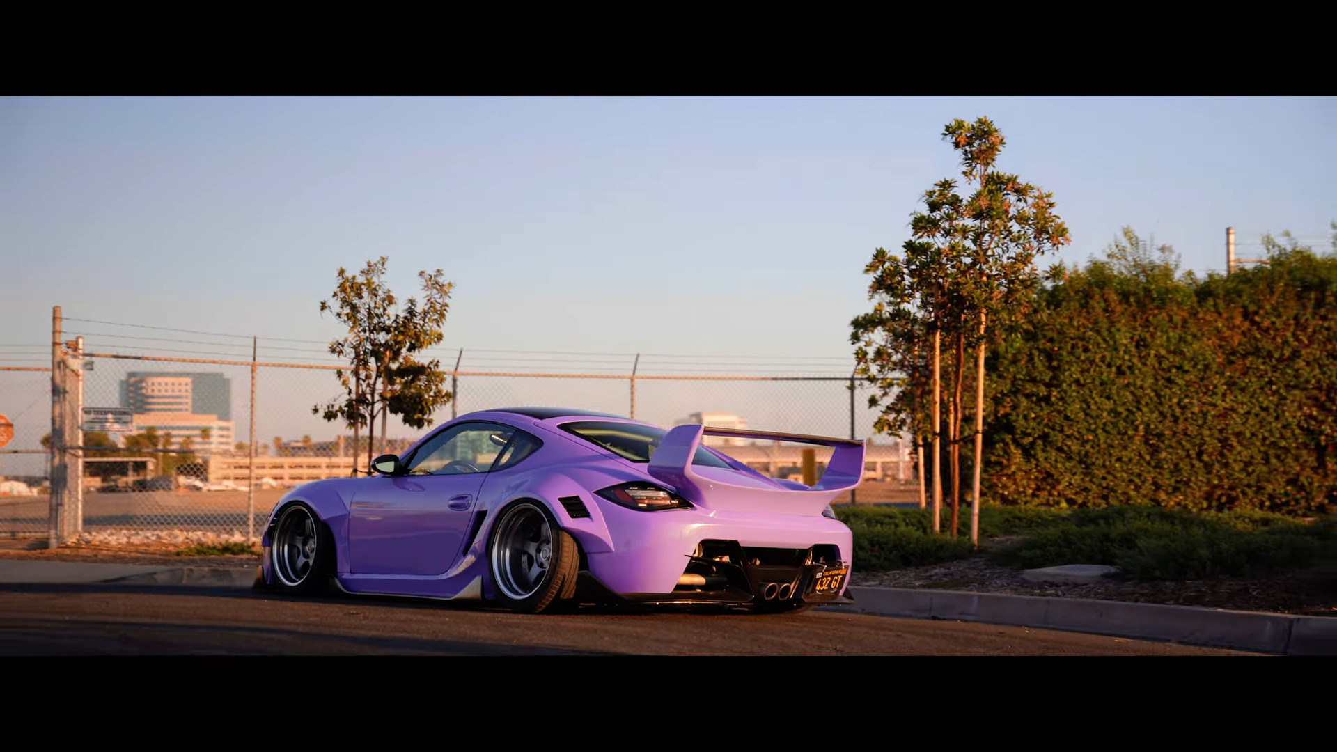 Purple Porsche Cayman With Karma Widebody Is a SEMA 2022 Star With RWB ...