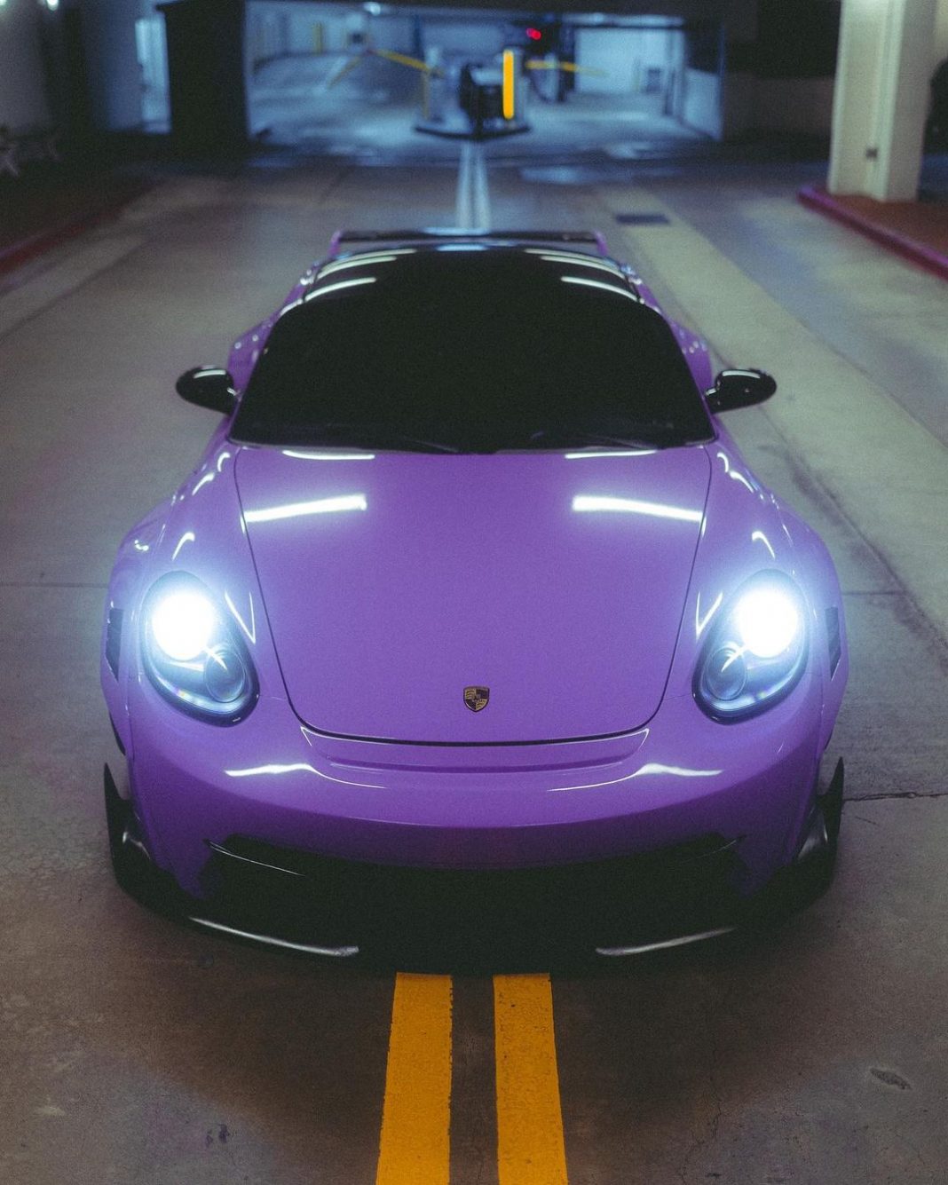 Purple Porsche Cayman With Karma Widebody Is a SEMA 2022 Star With RWB ...