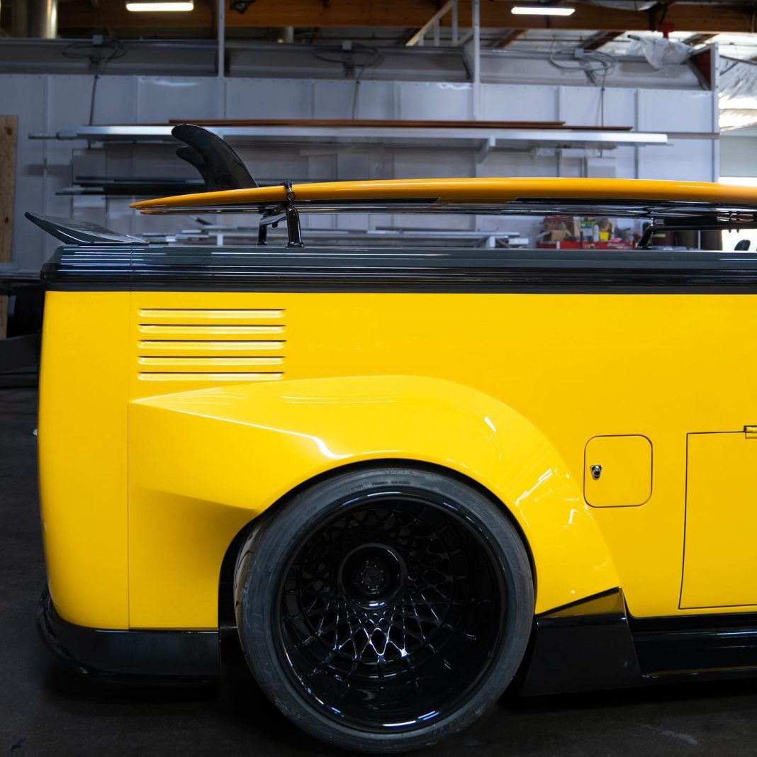 Widebody VW Bus and Pickup With RWB Look Built for SEMA 2022