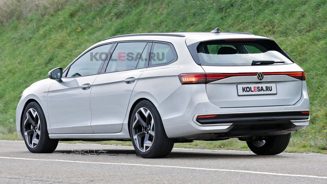 Europe's 2024 Volkswagen Passat Shows Wagon-Only Design in Fresh Renderings