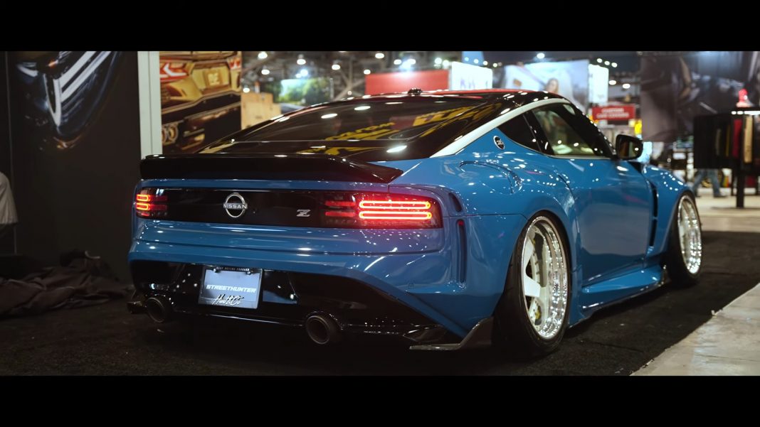 Nissan 400Z StreetHunter Widebody Debuts at SEMA 2022 With Replacement Fenders