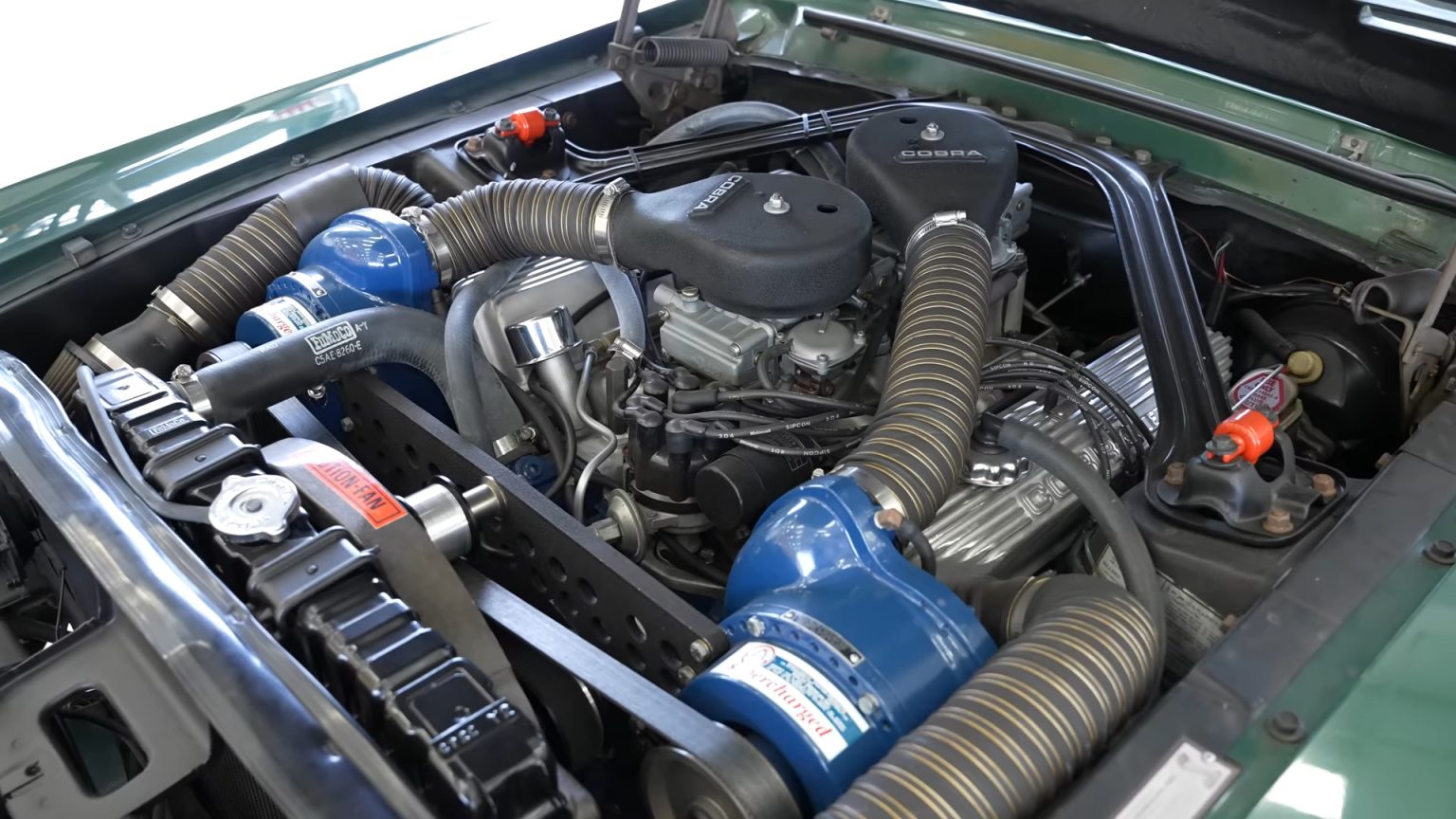 1967 Shelby Mustang GT500 Has Twin Paxton Superchargers, Makes 700 HP