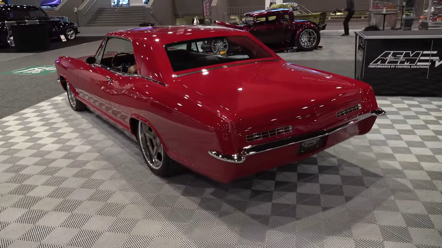 Detroit Speed 1965 Buick Riviera Is Painted Ferrari Red, Packs LSX ...