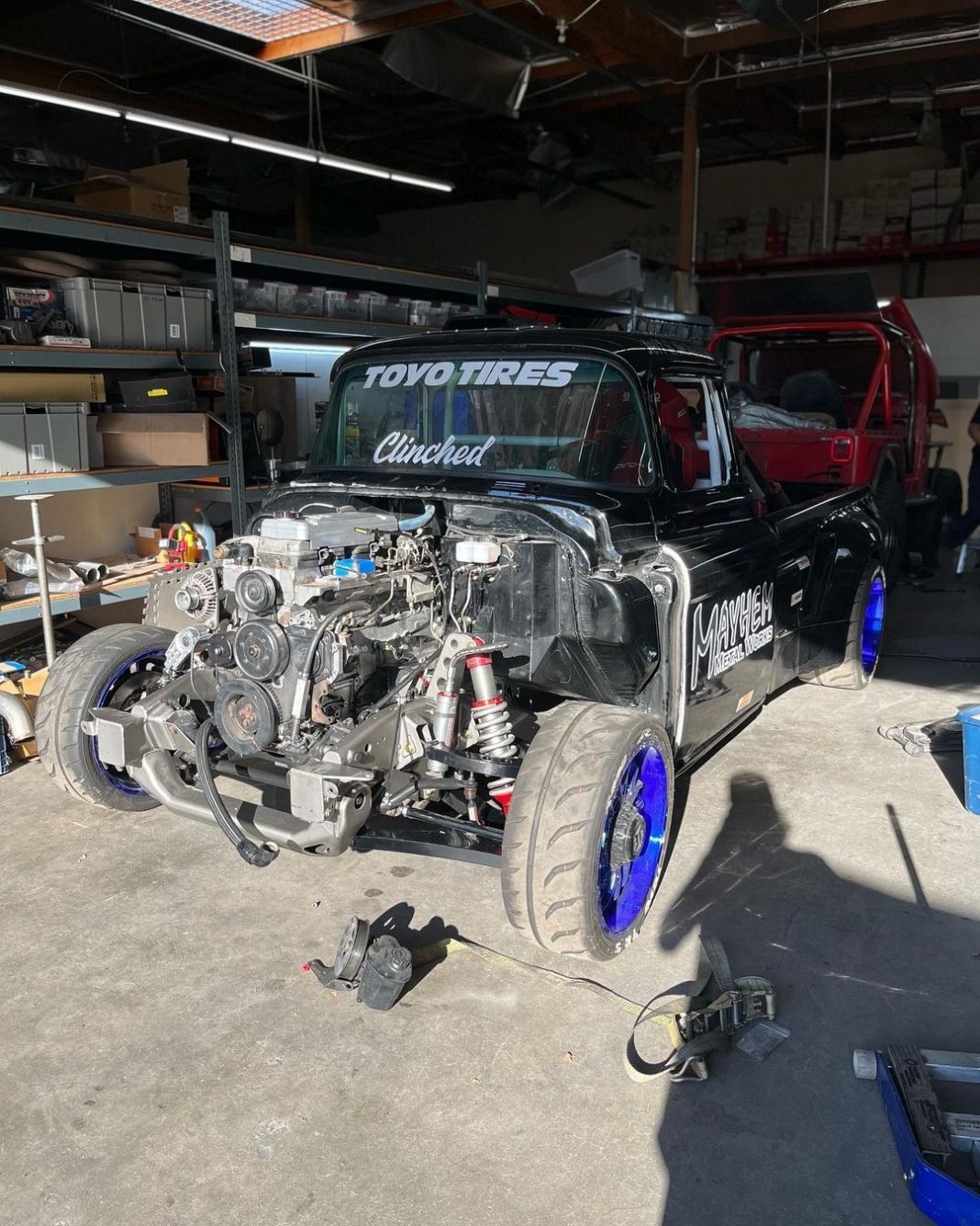 1958 Divergent Chevy Apache With Triple-Turbo 6.7L Cummins Diesel ...