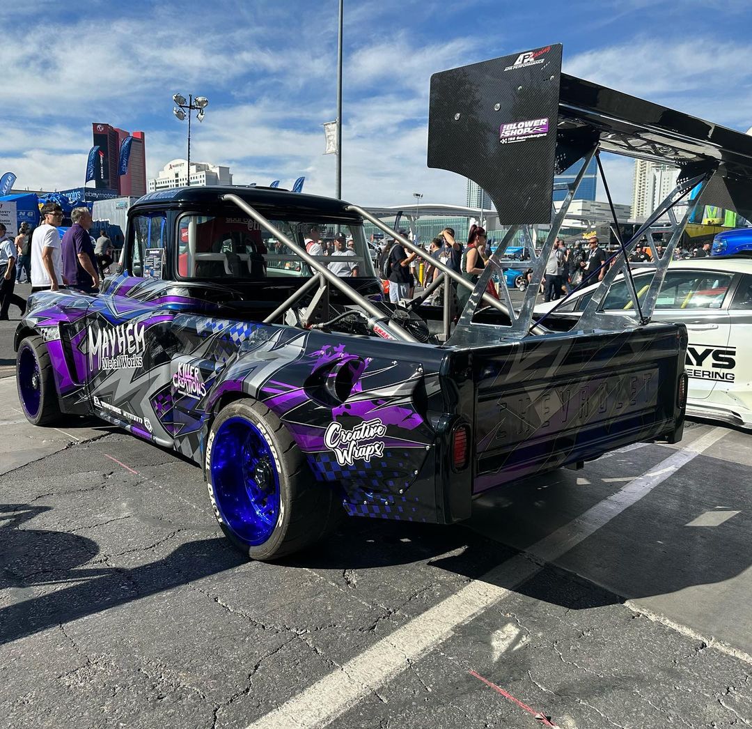 1958 Divergent Chevy Apache With Triple-Turbo 6.7L Cummins Diesel ...