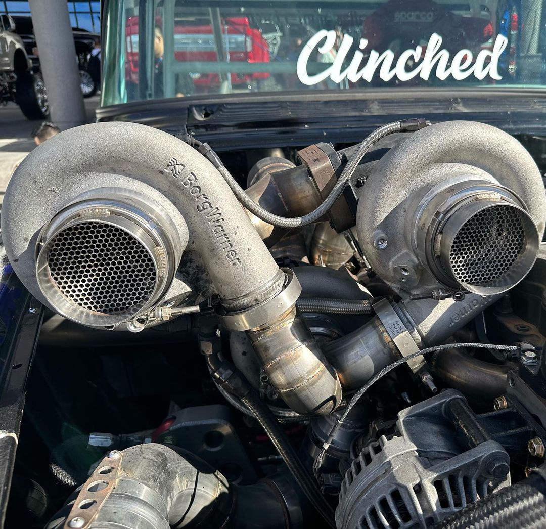 1958 Divergent Chevy Apache With Triple-Turbo 6.7L Cummins Diesel ...