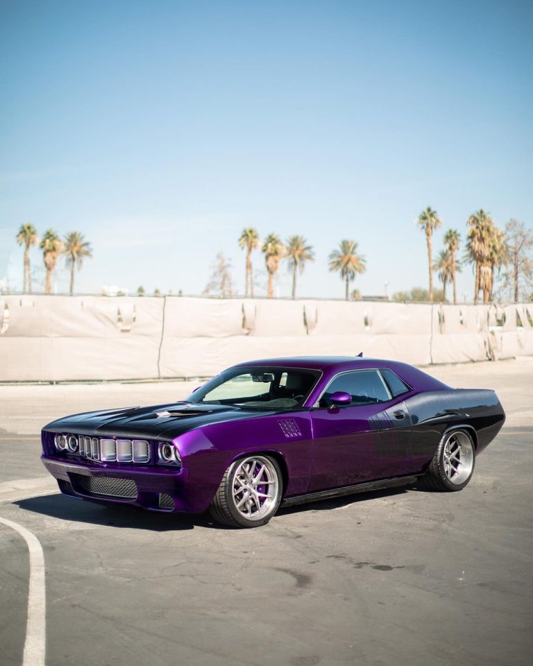 Plymouth Cuda 2071 Revives Icon as Carbon-Rebodied Dodge Challenger ...