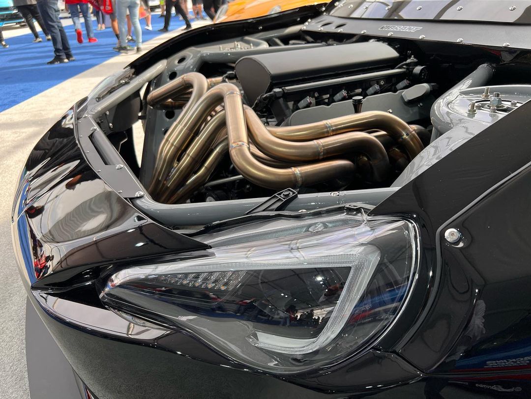 Tube Chassis Toyota GT86 With "Backwards" LS Swap, Insane 8-to-1 ...