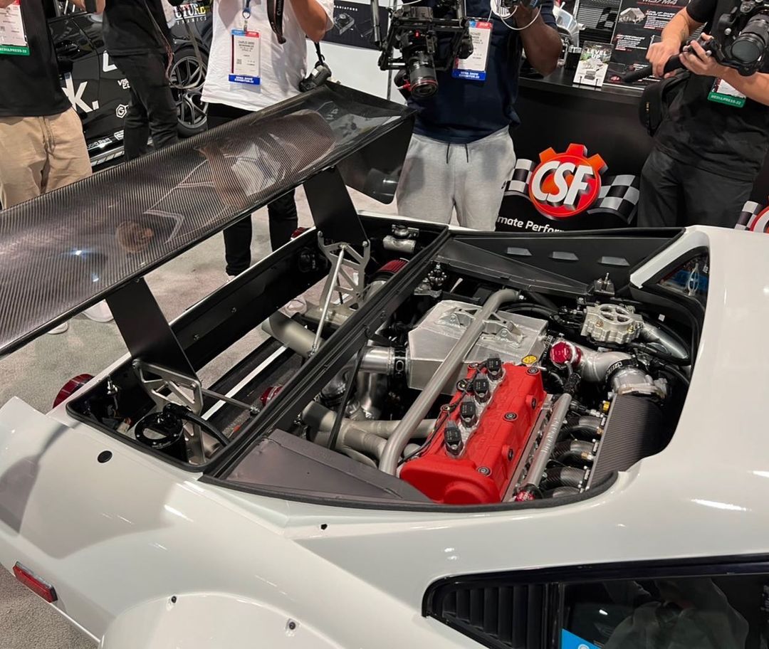 Honda-Swapped Ferrari 308 Hits 2022 SEMA, Drives With Group B Noises