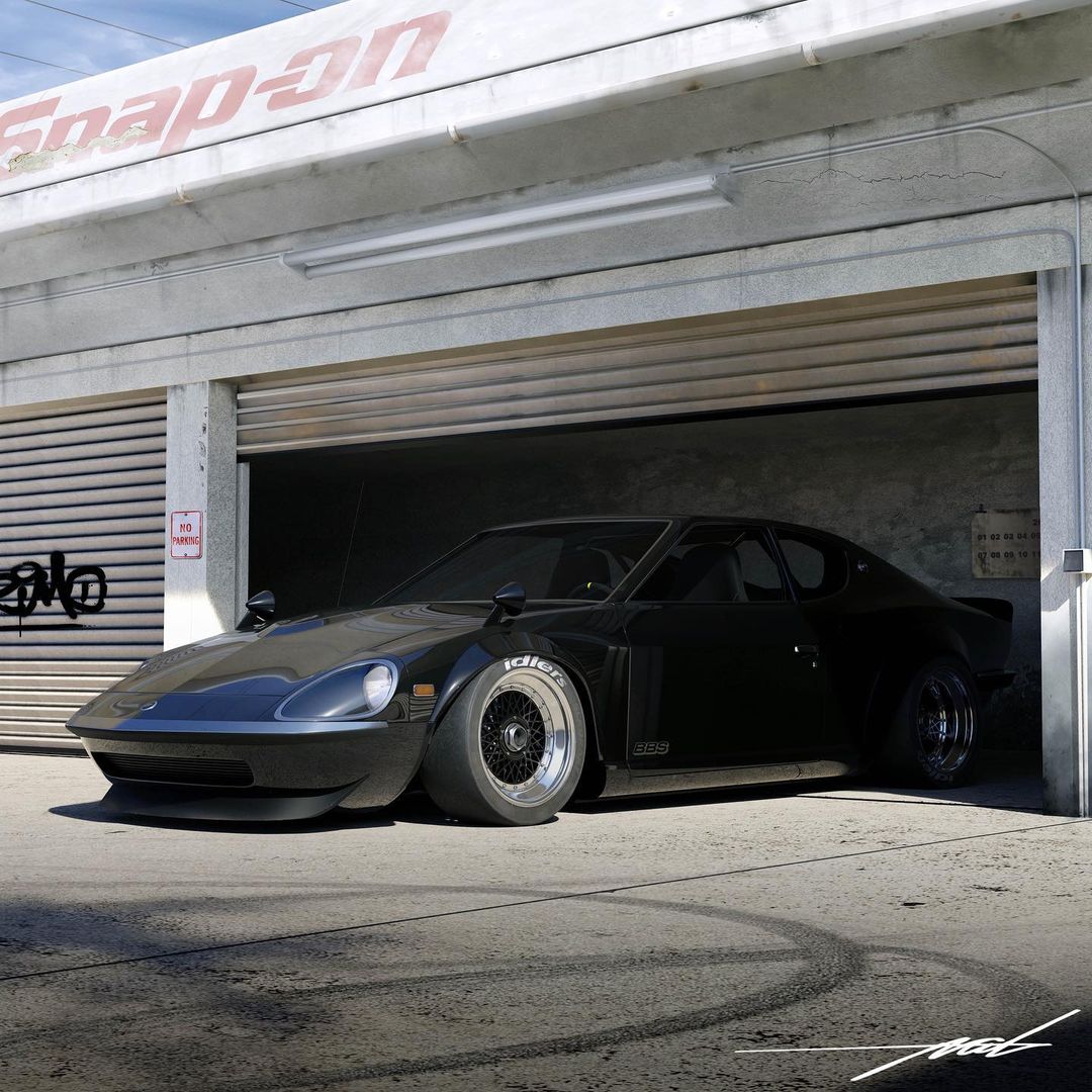 Mid-Engined Datsun 240Z Reimagines Classic Nissan Sports Car in ...