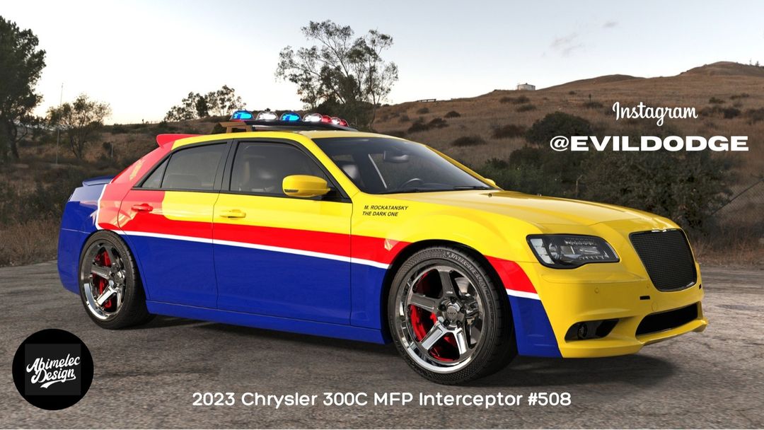 Mad Max 2023 Chrysler 300C 6.4 V8 Becomes Yellow Interceptor in MFP ...