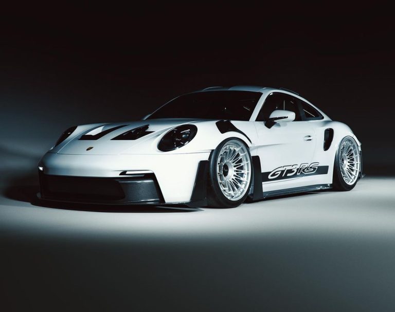 Wingless 992 Porsche 911 GT3 RS Touring Package Makes Digital Sense