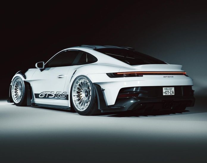 Wingless 992 Porsche 911 GT3 RS Touring Package Makes Digital Sense